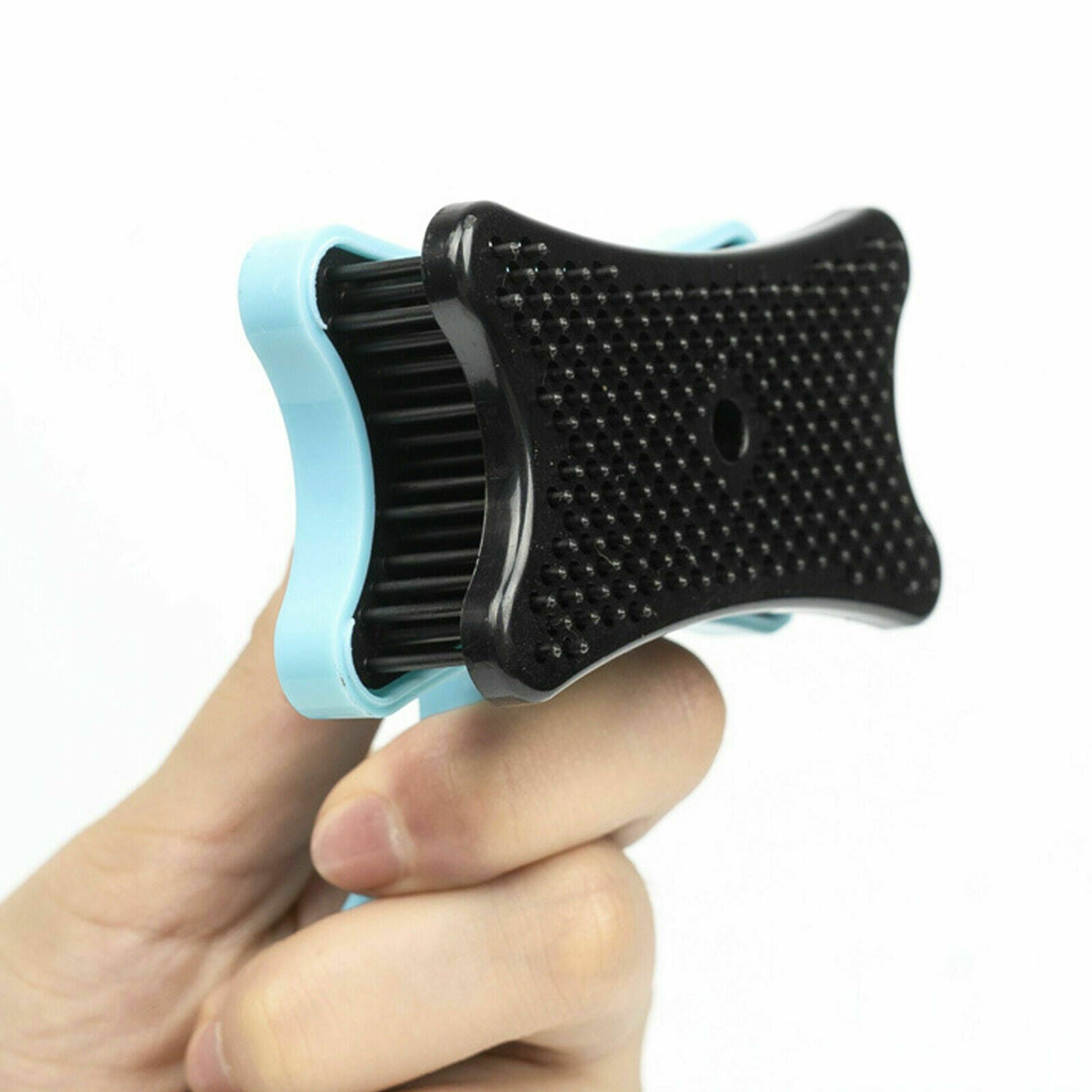 Pet Brush Automatic Plastic Shedding Hair Remove Tool Dog Cat Loose Ha ...