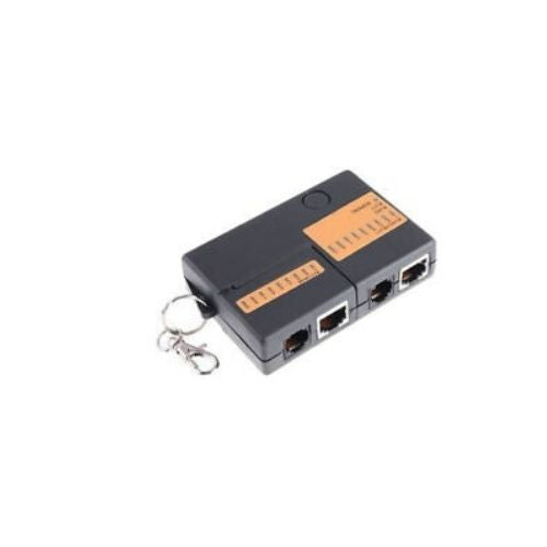 Ethernet RJ45 RJ11 Cat5 Network LAN Cable Tester Checker with Keychain ...