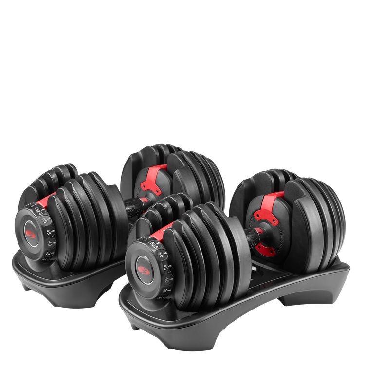 24kg Adjustable Dumbbell Home GYM Exercise Equipment Weight Fitness ...